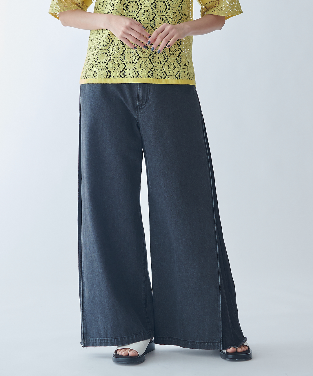 デニムワイドパンツ – FACE SANS FARD デニムワイドパンツ – FACE SANS FARD