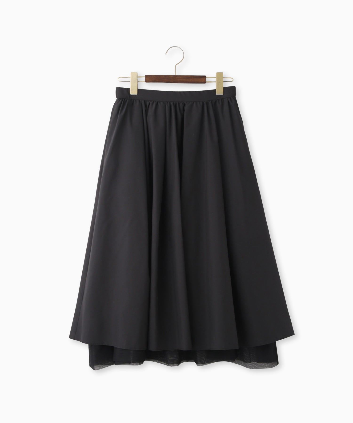 裾チュールタフタスカート – FACE SANS FARD